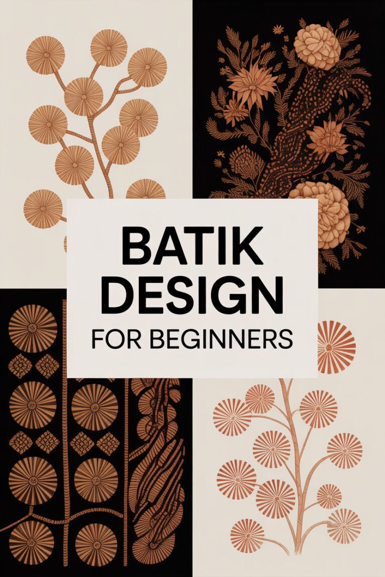 Simple and Easy Batik Design For Beginners – BatikIndonesia.com