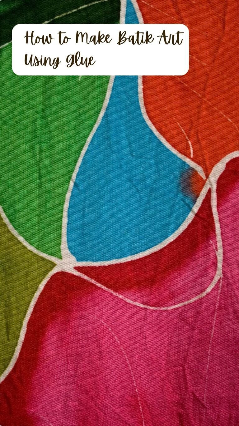 How to Make Batik Art Using Glue: on Fabric & Paper (DIY Projects ...