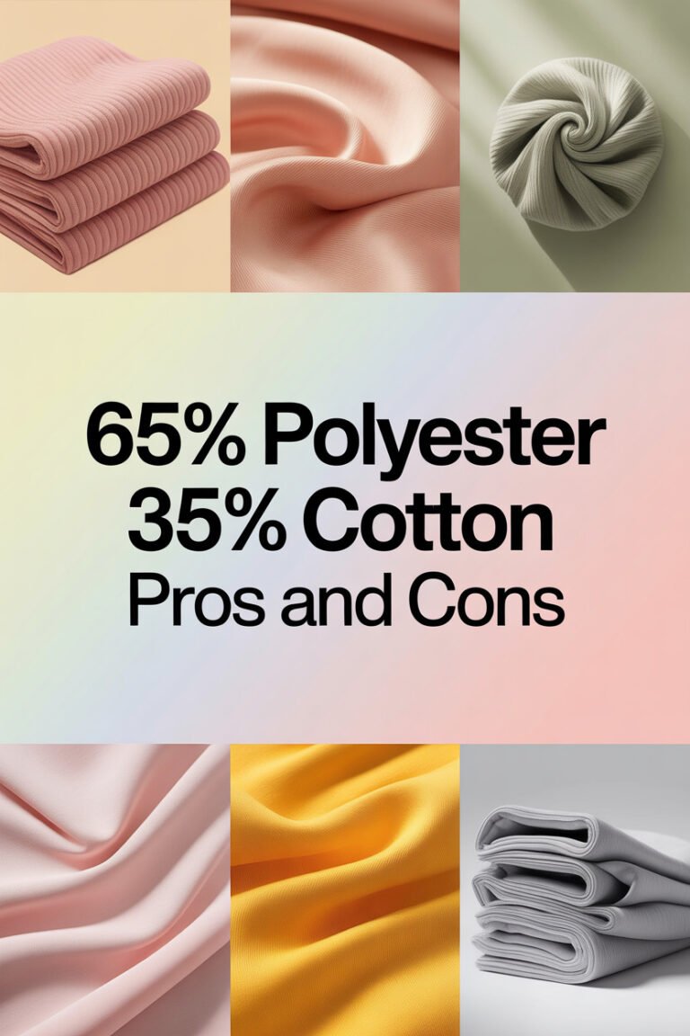 Is 65% Polyester 35% Cotton Good? Pros and Cons of the Fabric Blend ...