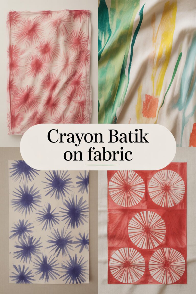 Crayon Batik on Fabric: A Beginner’s Guide – BatikIndonesia.com