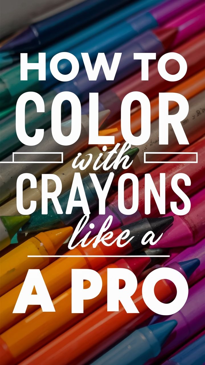 How To Color With Crayons Like A Pro – BatikIndonesia.com