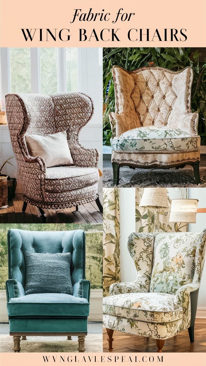 Fabric for Wing Back Chairs: A Guide to Choosing the Right Material ...