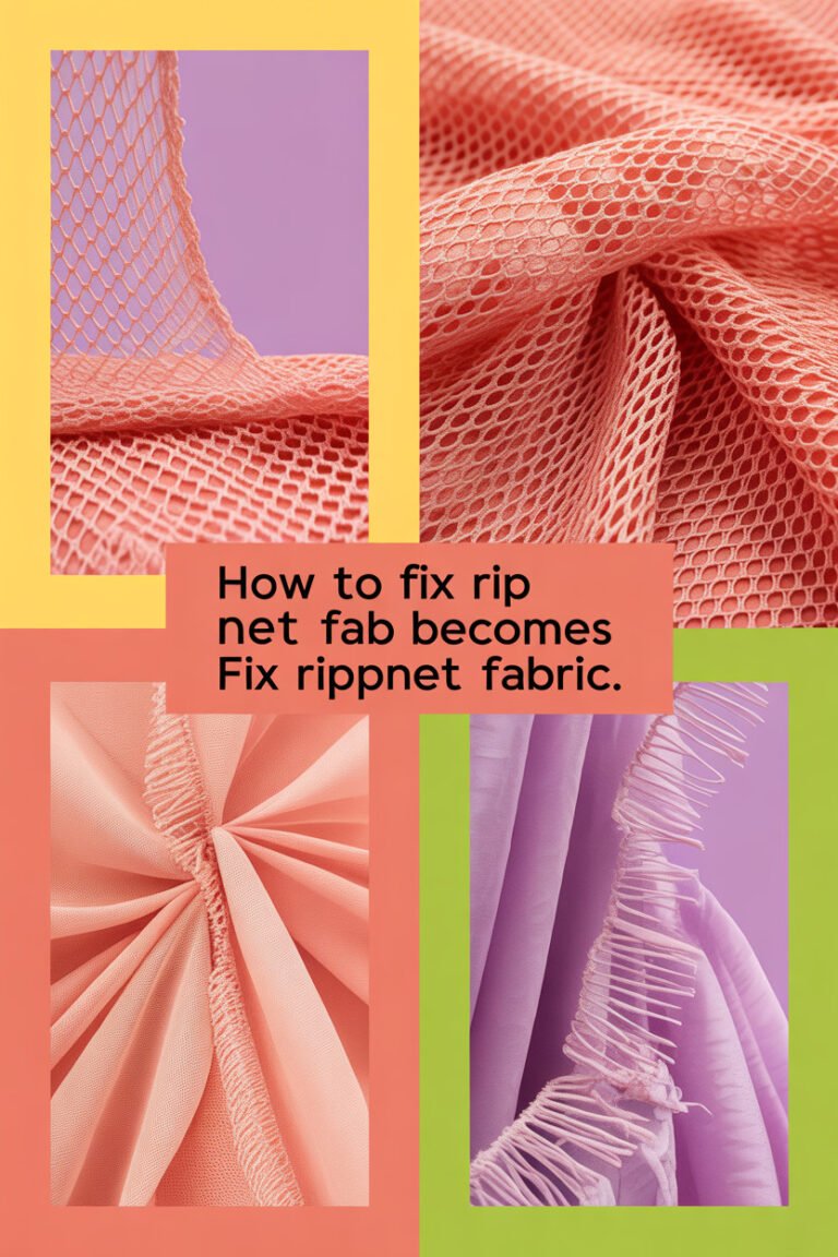 How to fix ripped net fabric – BatikIndonesia.com
