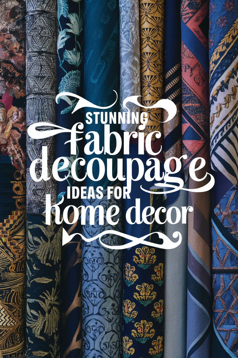 3 Stunning Fabric Decoupage Ideas for Home Decor – BatikIndonesia.com