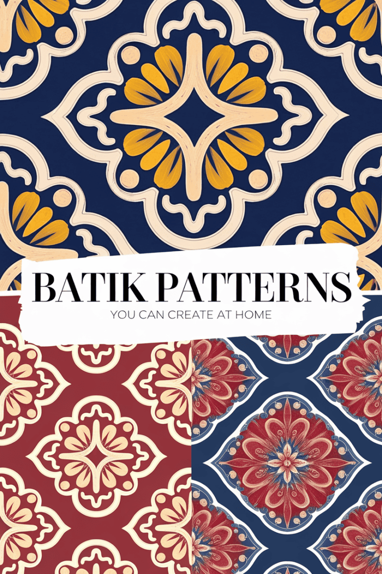 Batik Artful Patterns You Can Easily Create at Home – BatikIndonesia.com