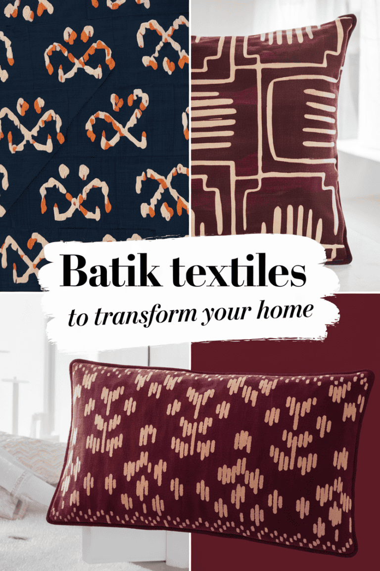 Batik Chic Textiles to Transform Your Home with Unique Style and Color ...