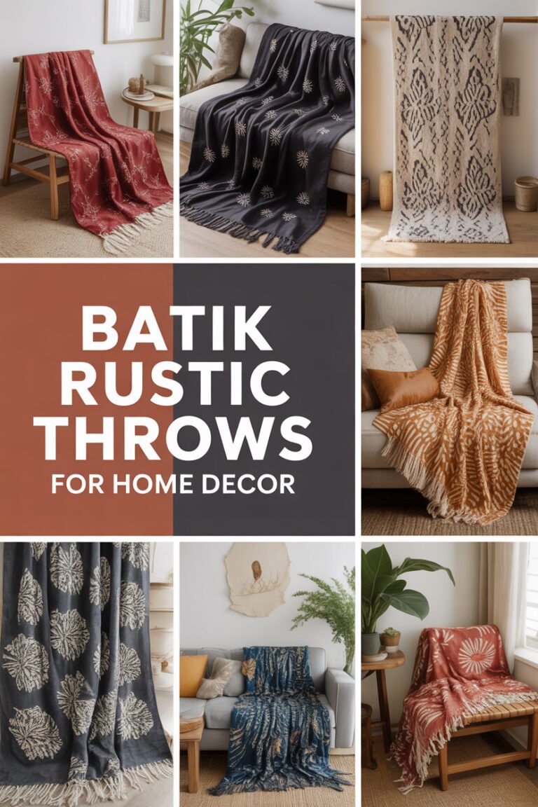 Delightful Ways to Use Batik Rustic Throws for Cozy Home Decor ...