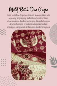 Motif Batik Duo Angso Asal Jambi – BatikIndonesia.com