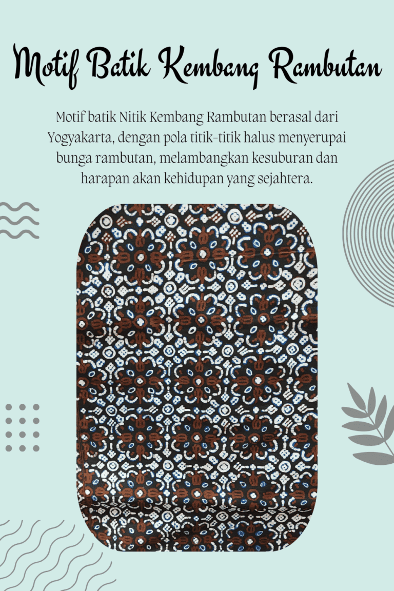 Batik Nitik Motif Kembang Rambutan – BatikIndonesia.com