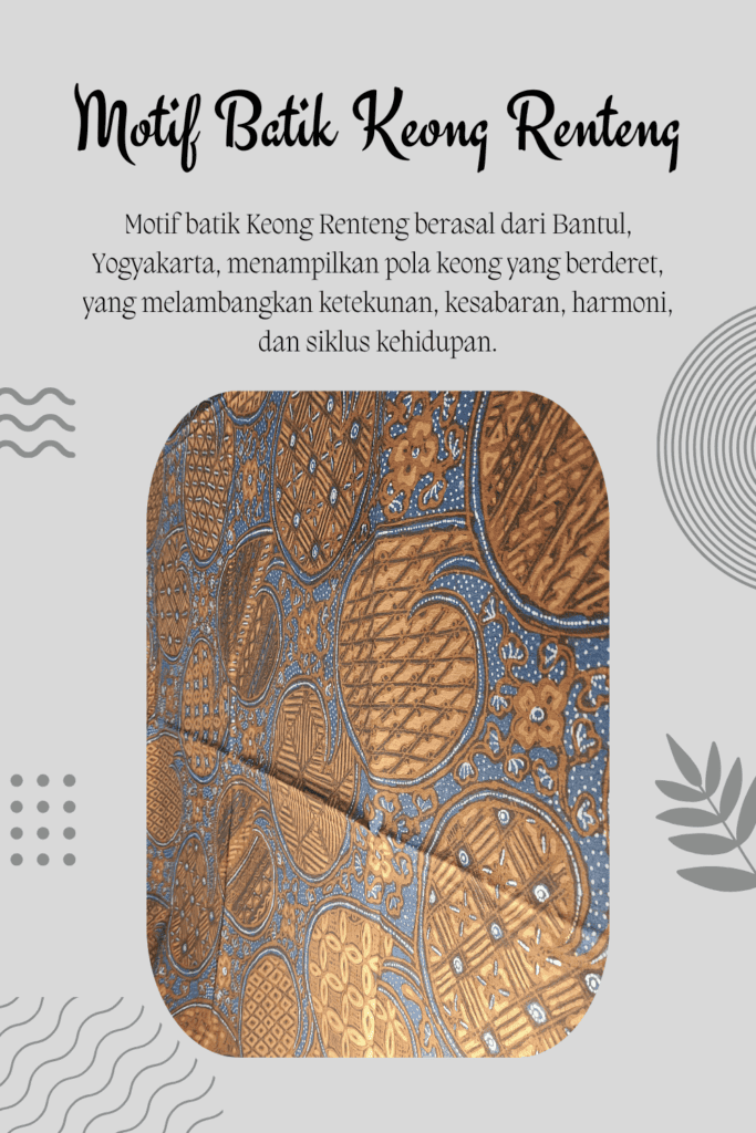 Motif Batik Keong Renteng – BatikIndonesia.com