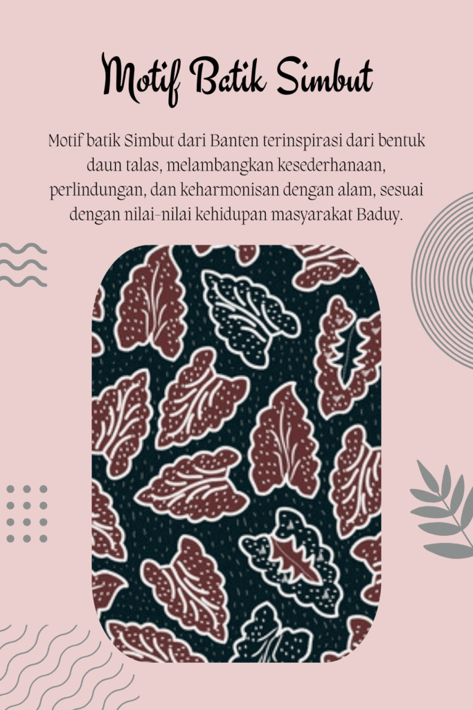 Motif Batik Simbut dari Banten – BatikIndonesia.com