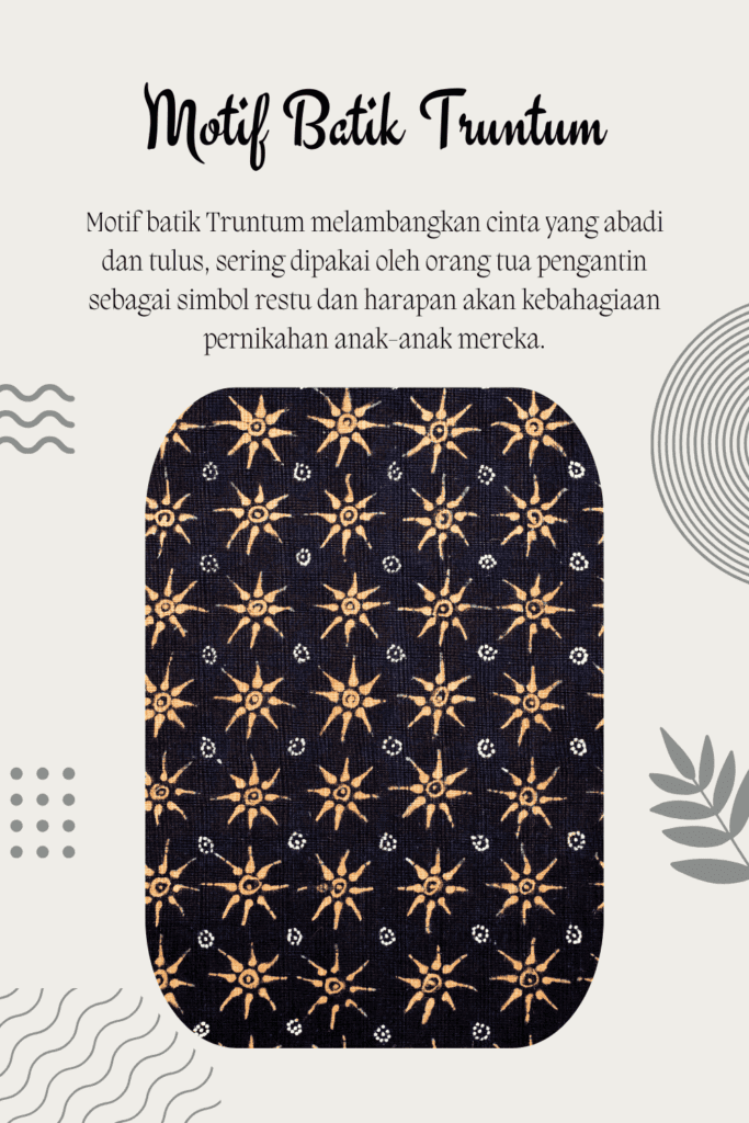 Motif Batik Truntum (Truntum Batik Pattern) – BatikIndonesia.com