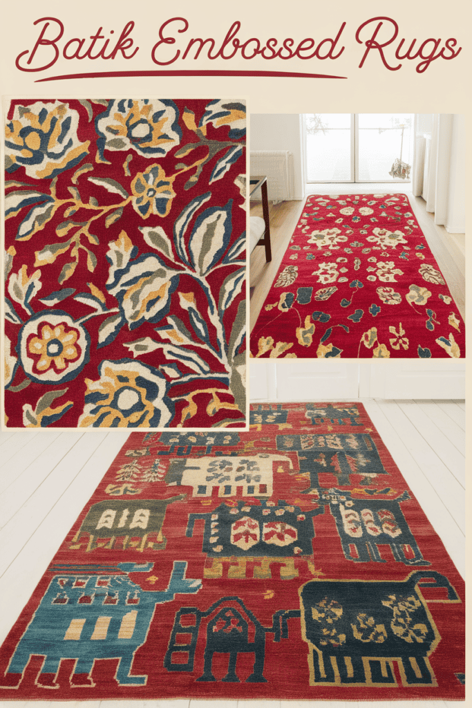 Elevate Your Space with Batik Embossed Rugs – BatikIndonesia.com