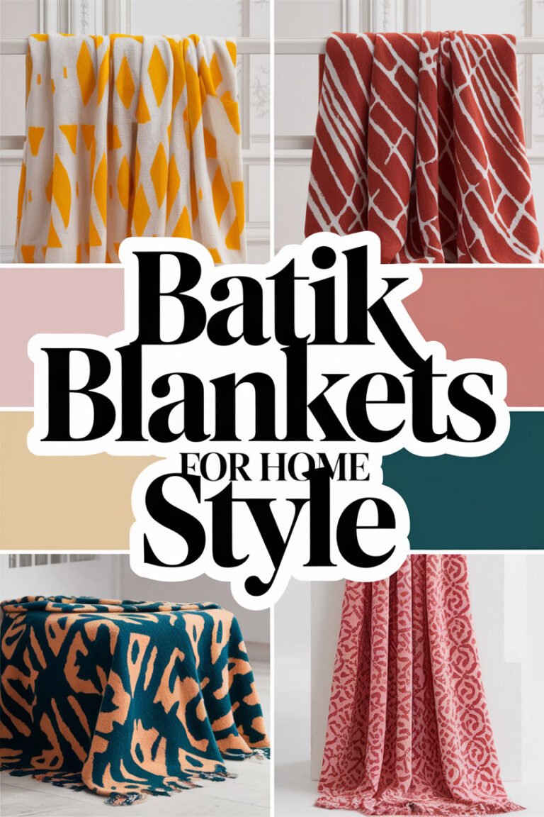 Style Your Home with Batik Colorful Blankets for a Cozy Touch ...