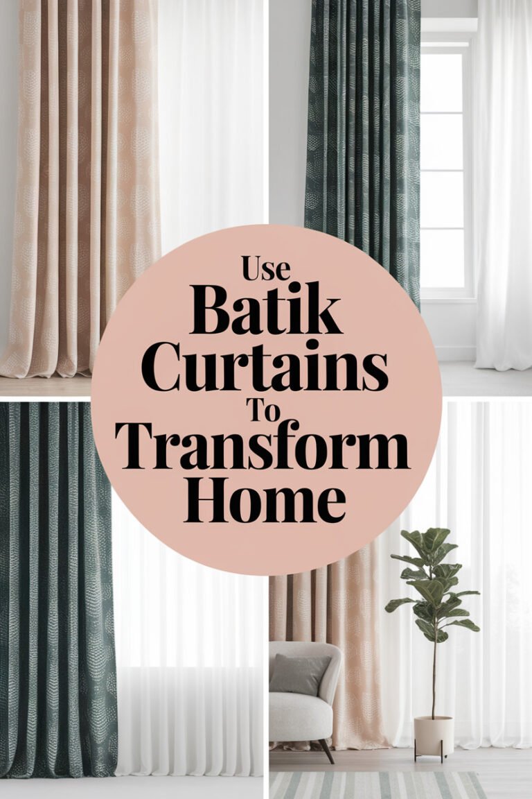 Use Batik Cozy Curtains to Transform Your Home – BatikIndonesia.com