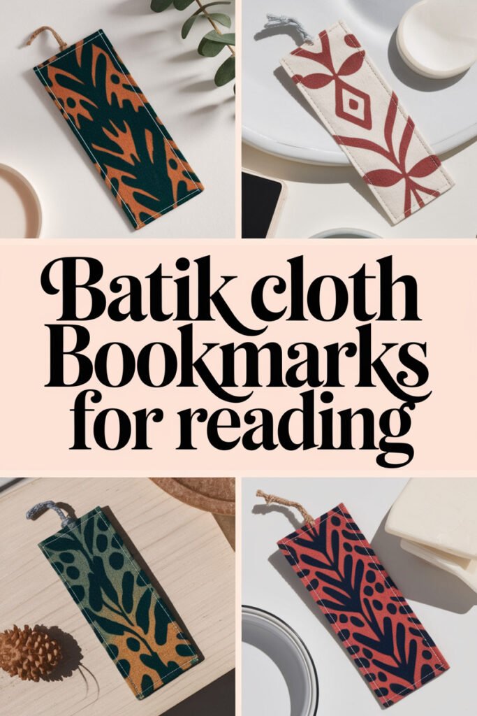 Batik Cloth Bookmarks For Your Reading Experience Today ...