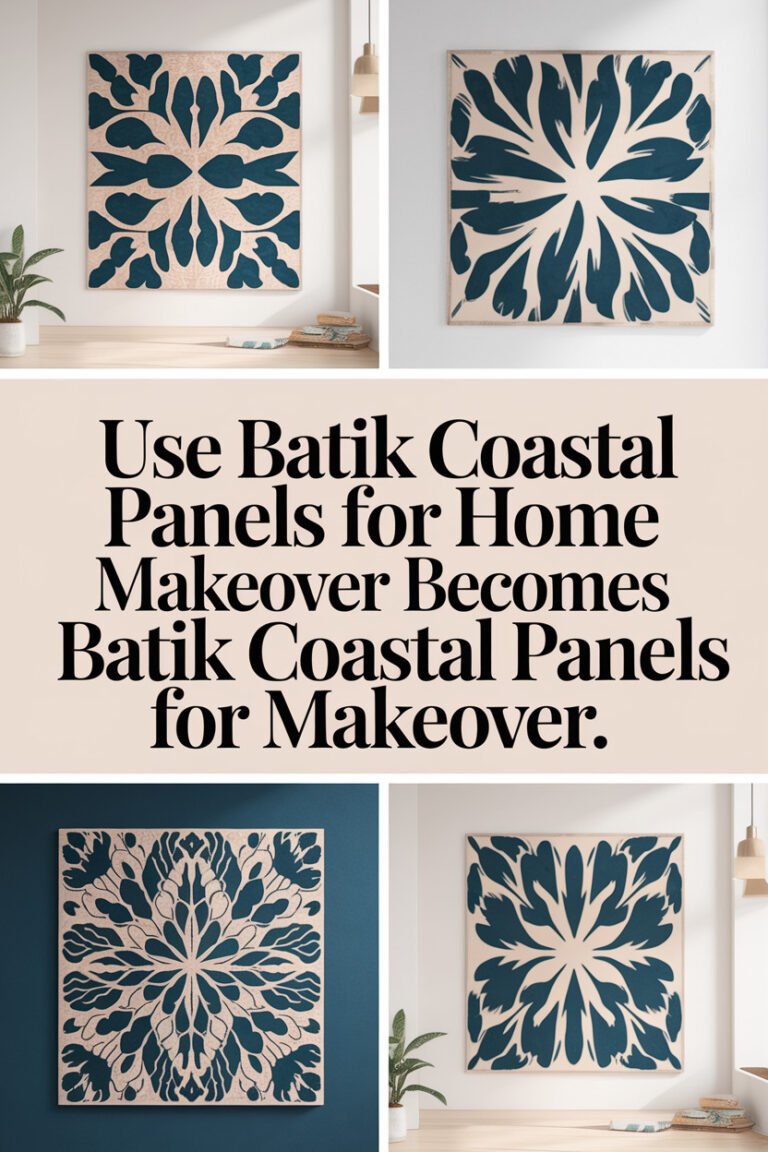 Use Batik Coastal Panels for a Stunning Home Makeover – BatikIndonesia.com