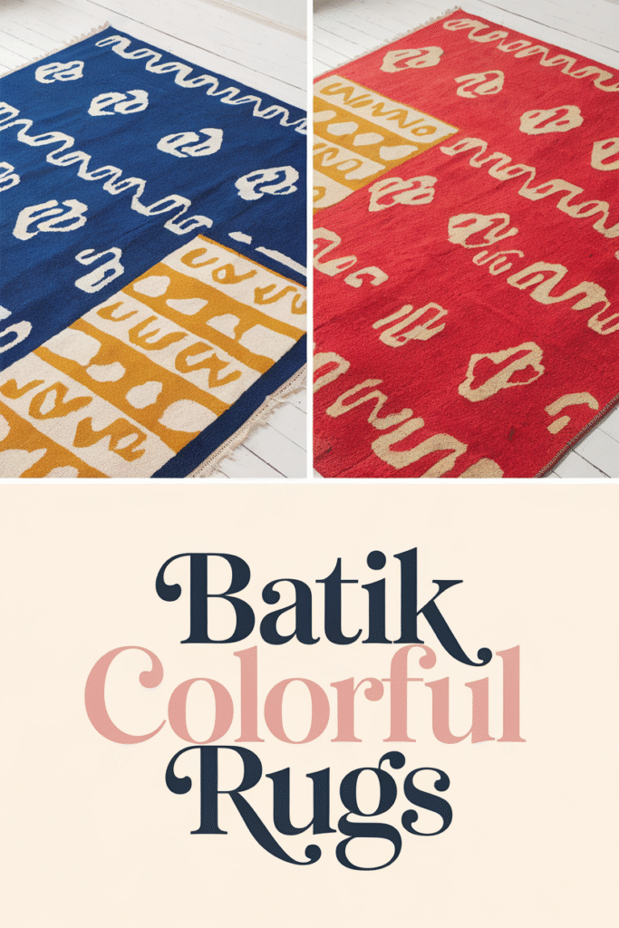 Batik Colorful Rugs to Brighten Your Home and Inspire Creativity ...