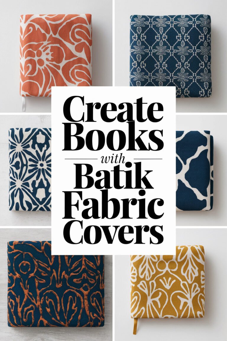 Create Stunning Books with Batik Fabric Covers – BatikIndonesia.com