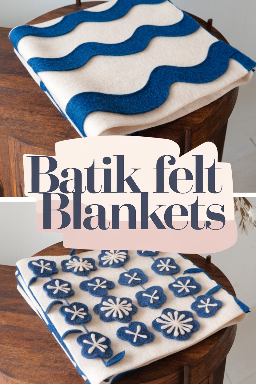 Use Batik Felt Blankets for Cozy Home Decor – BatikIndonesia.com
