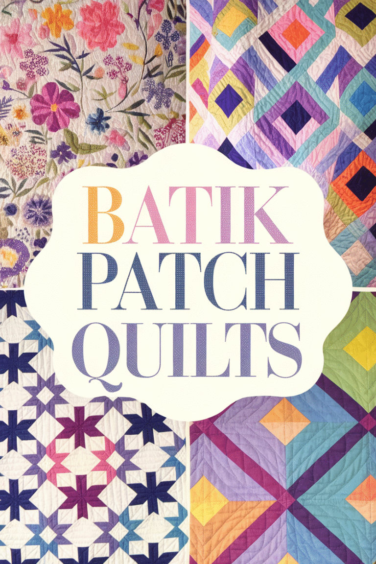 Create Beautiful Batik Patch Quilts for Your Home – BatikIndonesia.com