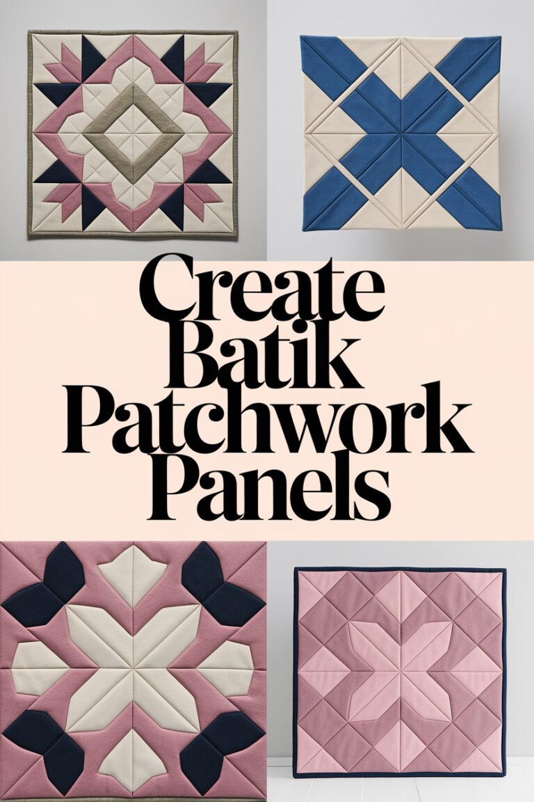 Create Stunning Batik Patchwork Panels for Your Home – BatikIndonesia.com