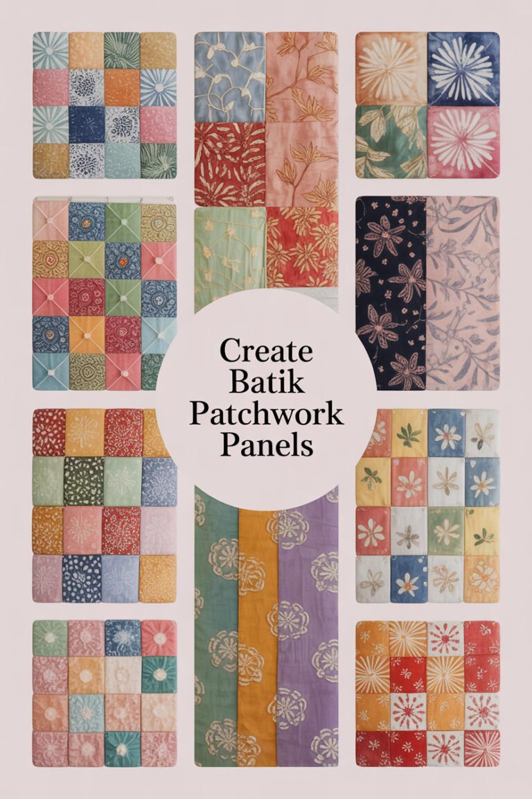 Create Stunning Batik Patchwork Panels for Your Home – BatikIndonesia.com