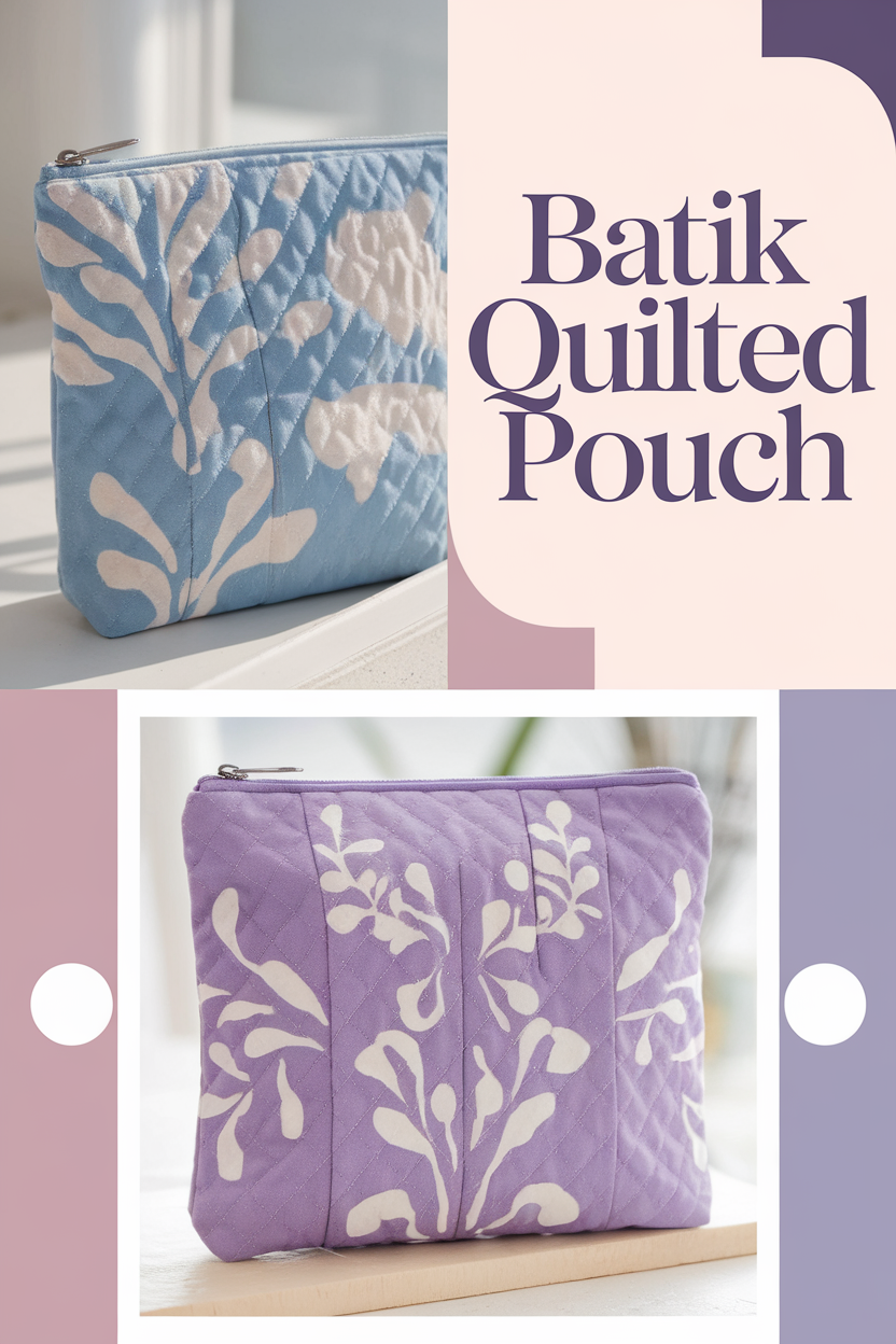 Use a Batik Quilted Pouch for Everyday Magic – BatikIndonesia.com