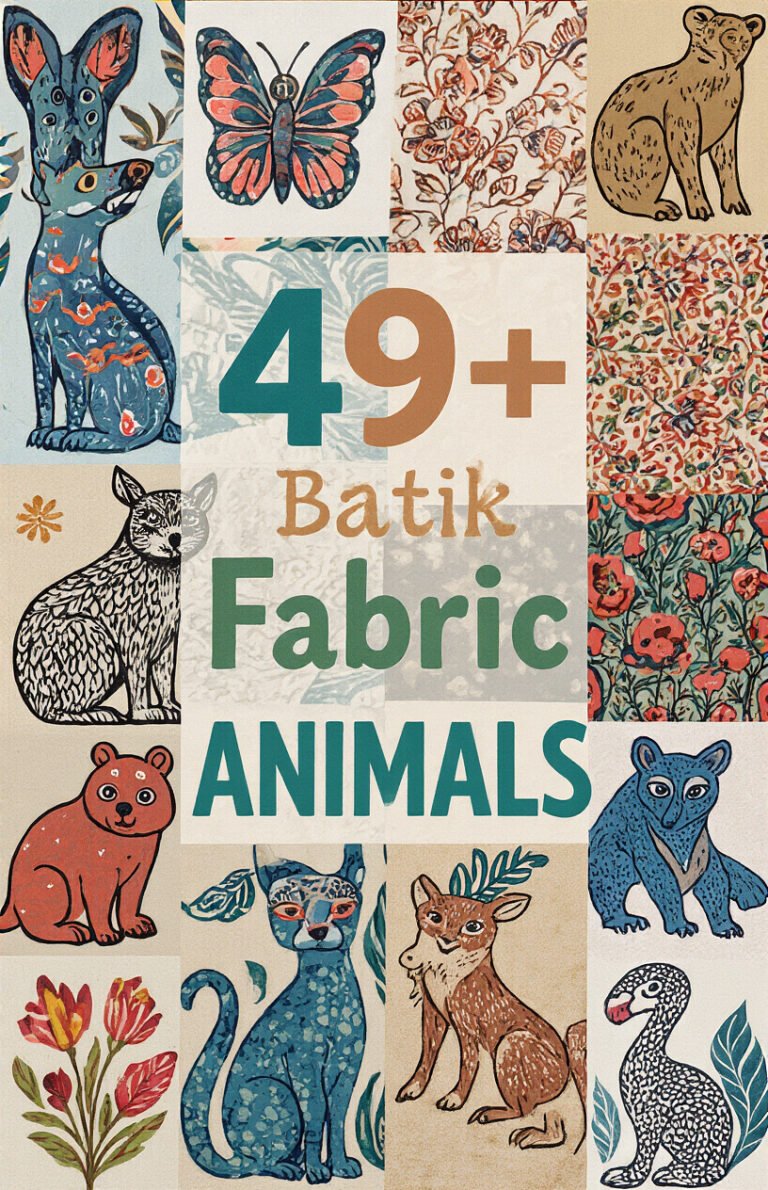 49+ Favorite Batik Fabric Animals to Inspire Your Creativity ...