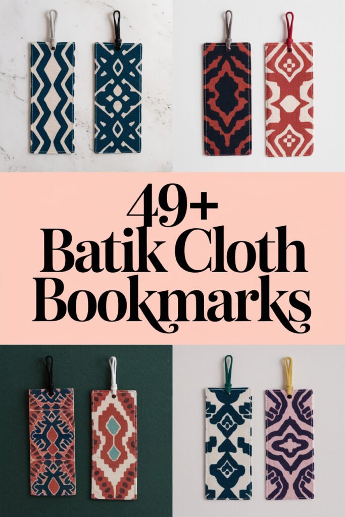 49+ Popular Batik Cloth Bookmarks to Inspire Your Reading ...