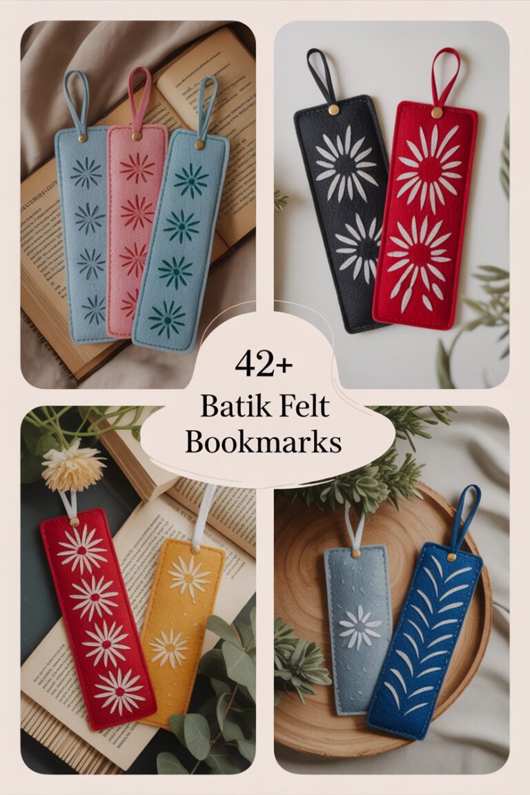 42+ Favorite Batik Felt Bookmarks to Inspire Your Reading Journey ...