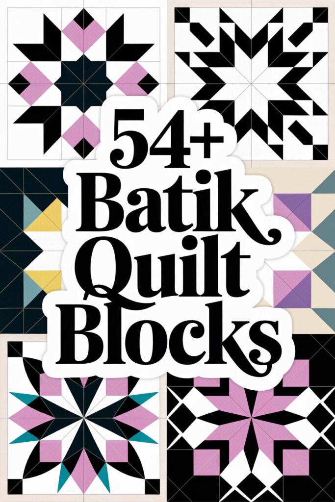 54+ Handpicked Batik Quilt Blocks to Inspire Your Creativity ...