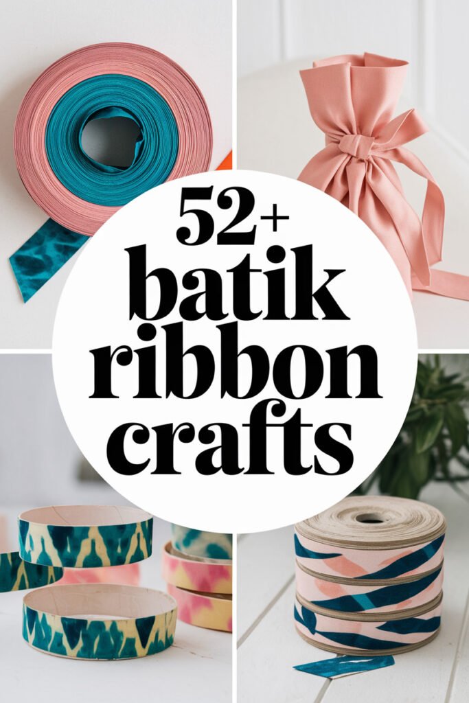 52+ Amazing Batik Ribbon Crafts to Inspire Your Creativity ...