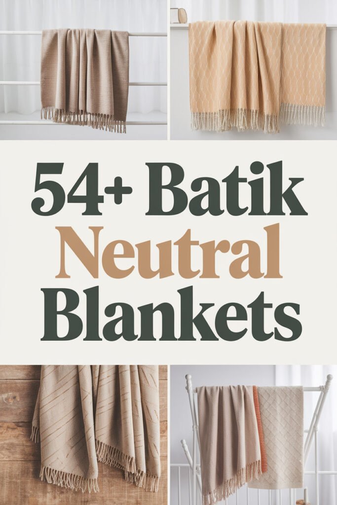 54+ Notable Batik Neutral Blankets For Your Decor – BatikIndonesia.com