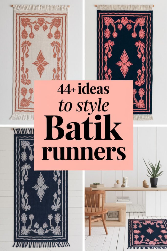 44+ Recommended Ideas to Style Batik Coastal Runners – BatikIndonesia.com