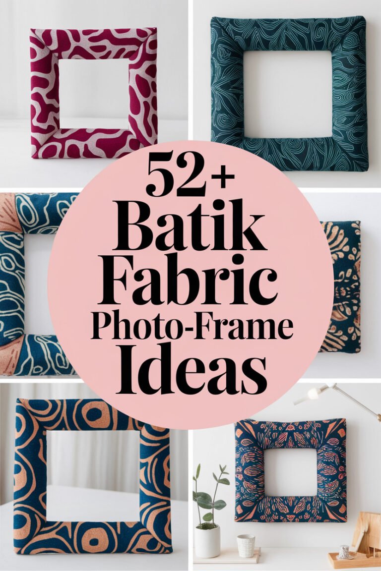 52+ Handpicked Batik Fabric Photo-Frame Ideas to Inspire You ...