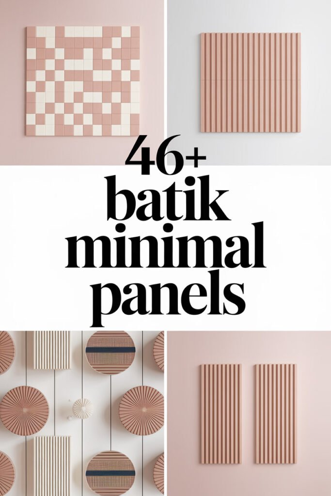 46+ Favorite Batik Minimal Panels to Inspire Your Space ...