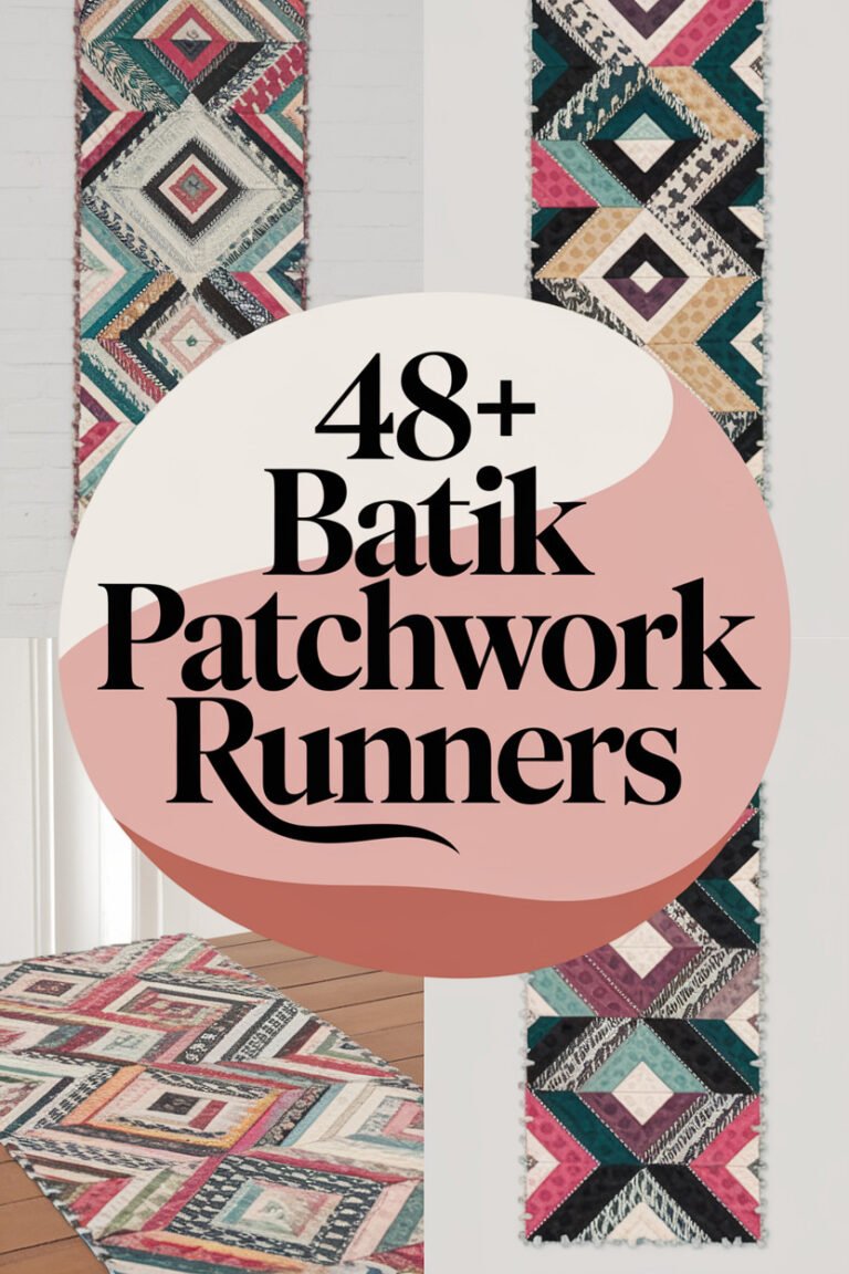 48+ Amazing Batik Patchwork Runners to Brighten Your Home ...