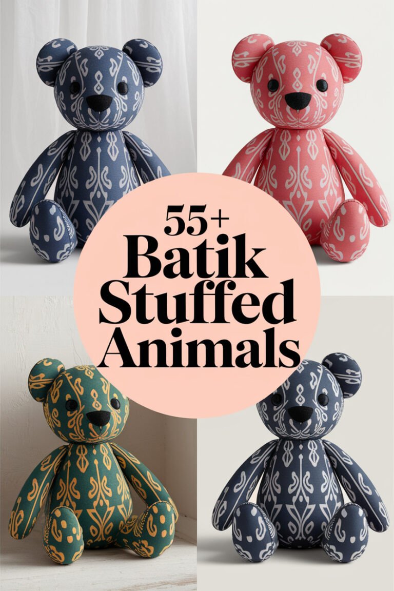 55+ Handpicked Batik Stuffed Animals to Brighten Your Home ...