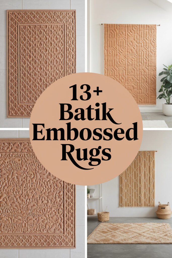 13+ Favorites to Elevate Your Space with Batik Embossed Rugs ...