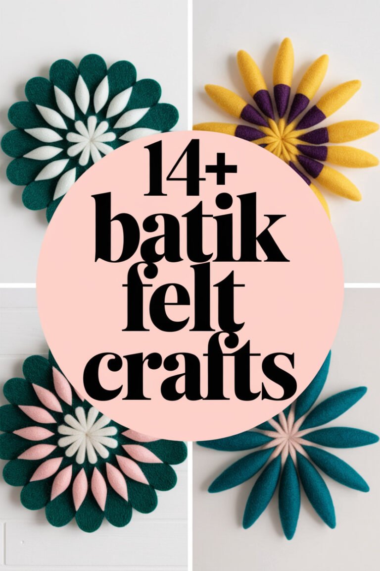 14+ Well-Loved Batik Felt Crafts to Inspire Your Creativity ...