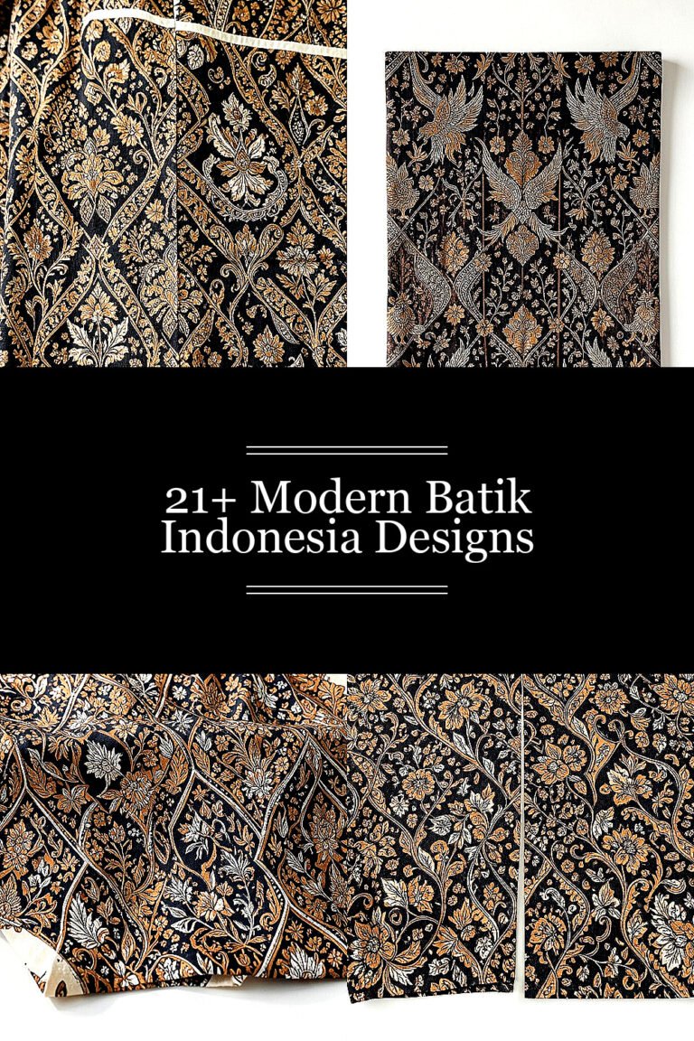 21+ Popular Modern Batik Indonesia Designs to Inspire You ...